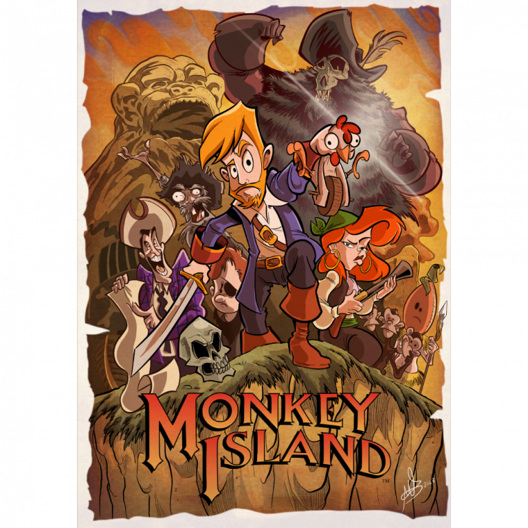 Monkey Island 2022 - Mario Dominguez Soler